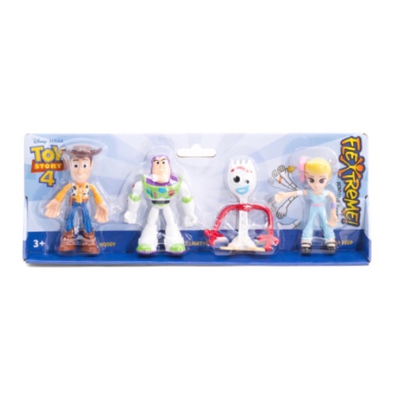 Disney | Toys | Toy Story 4pk Bendy Figures | Poshmark